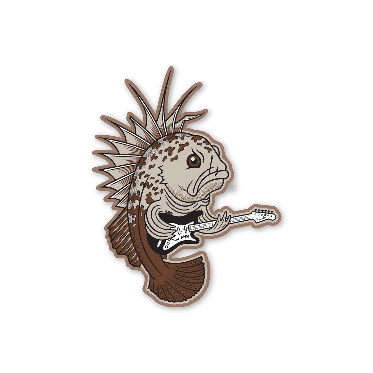 Quillback Rockfish Decal – Westcoast Thick Design Co.