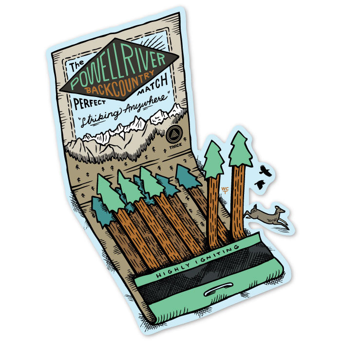 The Perfect Match Decal – Westcoast Thick Design Co.